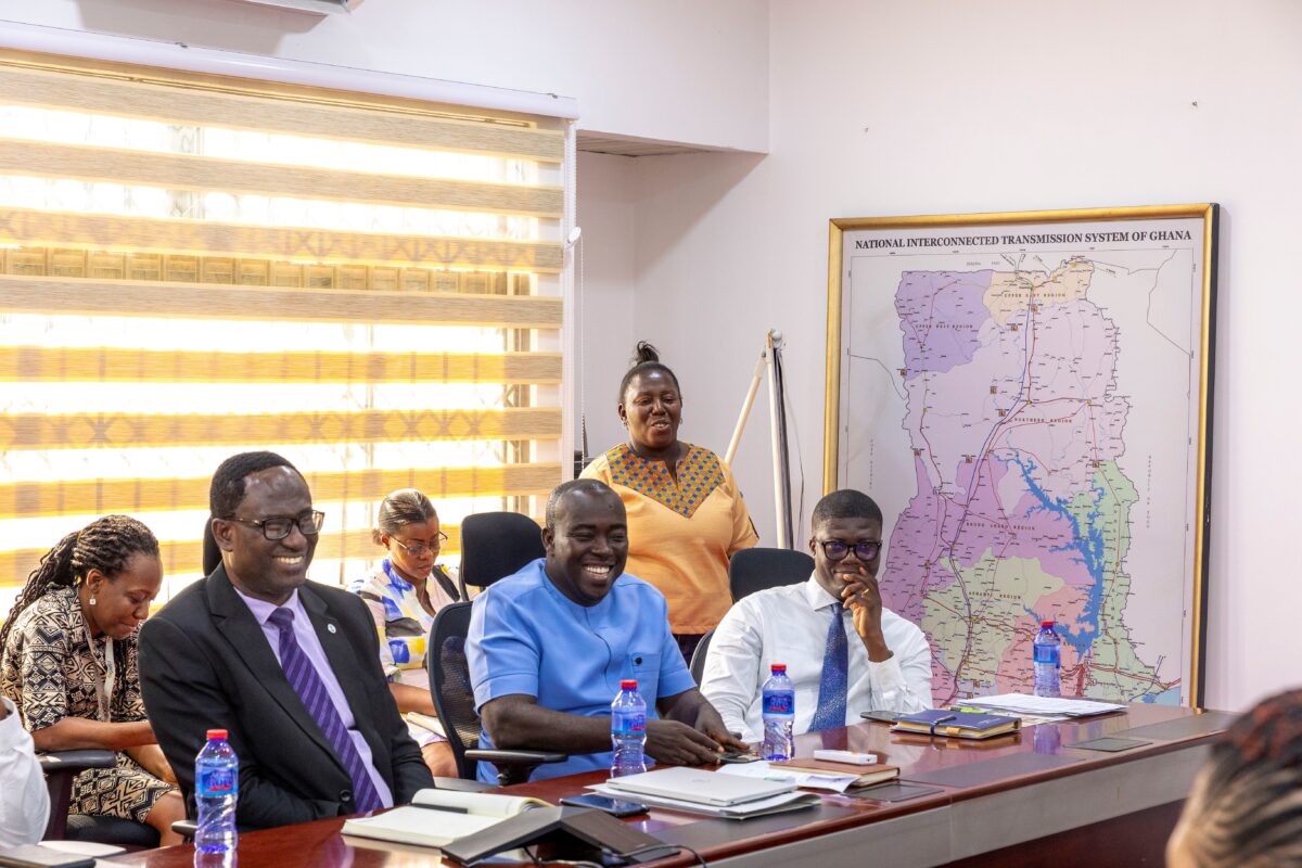 USAID Training Team meets GRIDCo Managment - Ghana Grid Company LTD